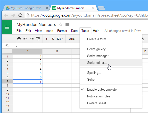 How To Develop Google Spreadsheet Add on